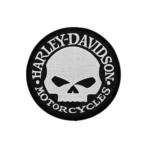Harley-Davidson 4 in. Embroidered Willie G Skull Logo Small Emblem Sew ...