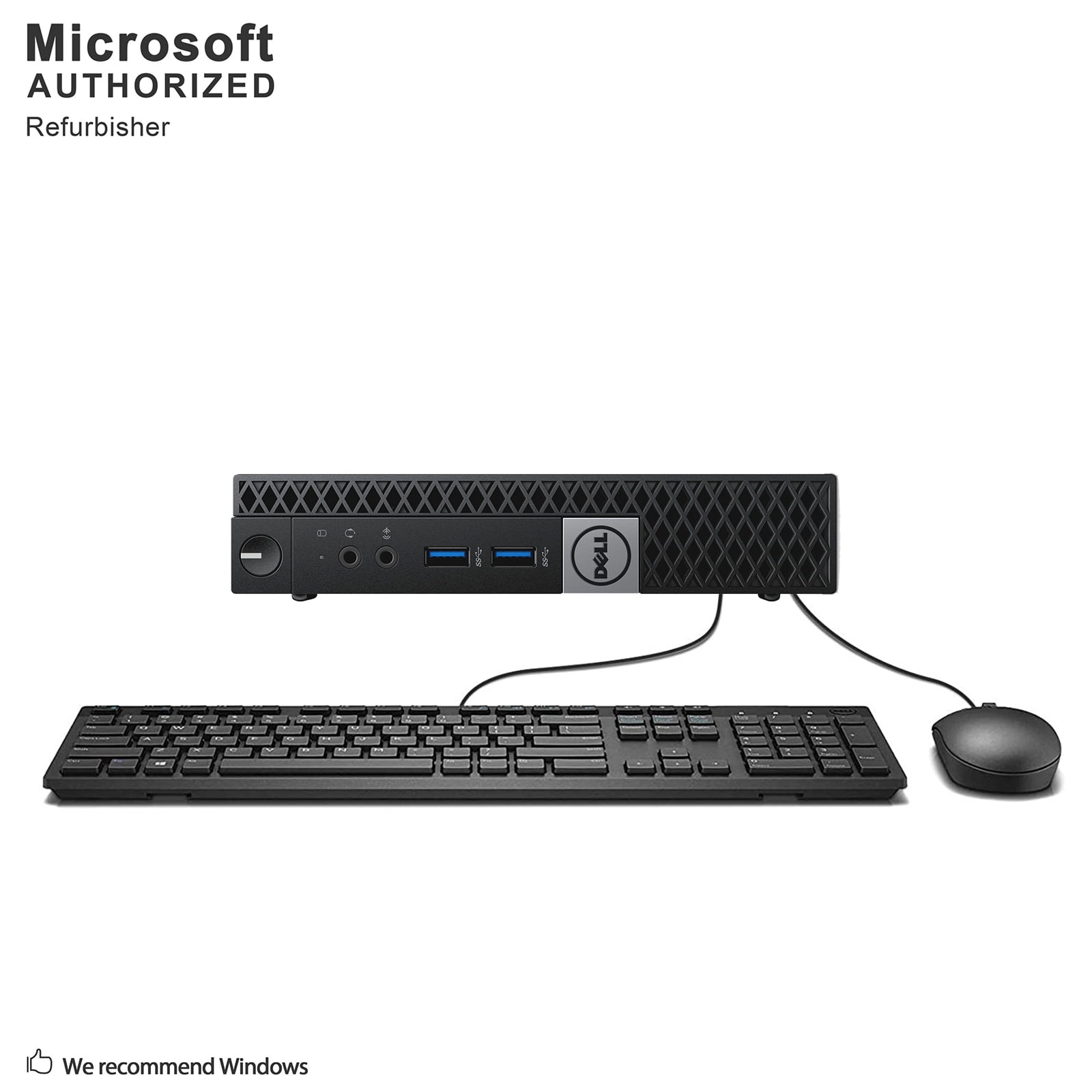 送料無料数量限定 Dell Optiplex 7040 Micro Form Factor Desktop、Intel Quad Core i 5 6500 T 2.5 Ghz、16 GB ...
