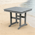 Outdoor Dining Table, Weather Resistant Dinner Table for Yard Lawn ...