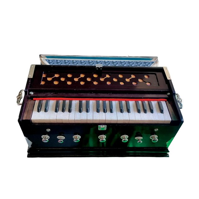 Harmonium Musical Instrument | Octave | 39 Keys | Double Bellow ...