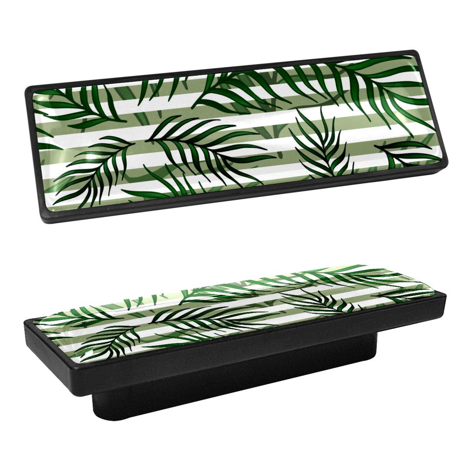 4 Pcs Rectangle Cabinet Handle Cupboard Knob Drawer Pulls Handle ...