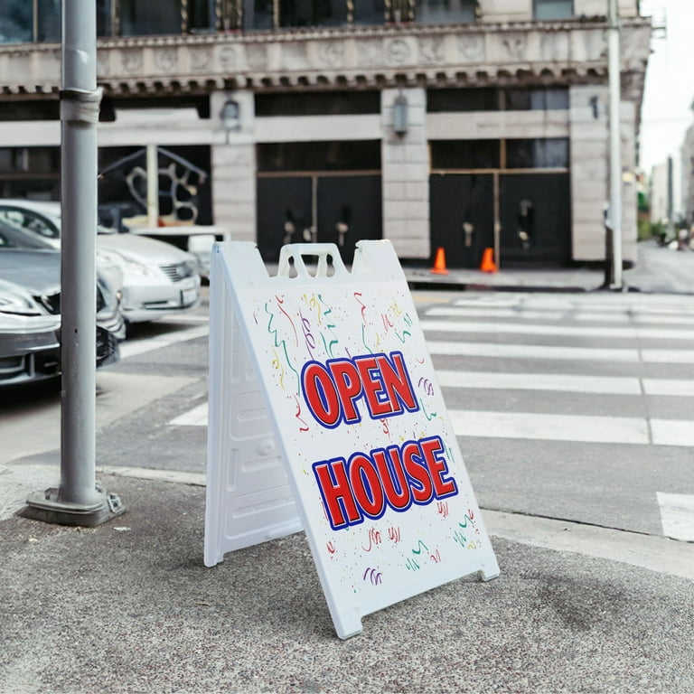 Open House Sidewalk Signs