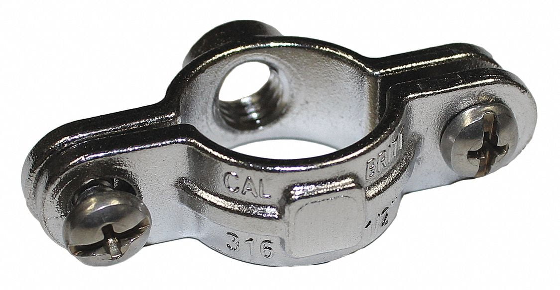 Calbrite Conduit Clamp,SS,Overall L 2.180in S60500SP00 - Walmart.com
