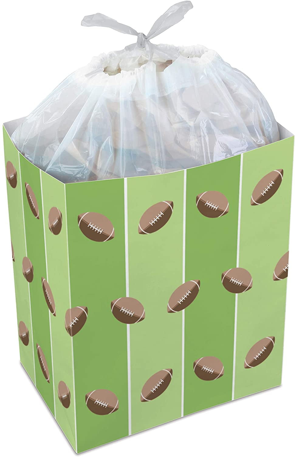 Clean Cubes 13 Gallon Disposable Sanitary Trash Cans & Recycling Bins ...