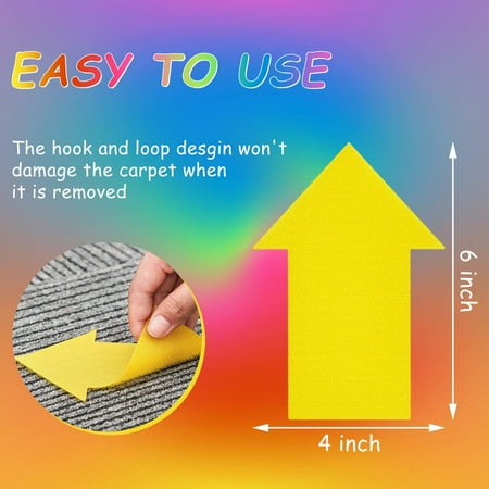 Colorful Arrows Carpet Markers Arrows Shaped Floor Markers for ...