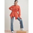 Simplicity Sewing Pattern 9821 - Misses' Blouse with Collar, Sleeve and ...