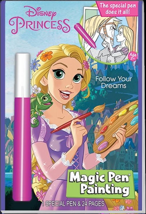 LEE PUBLICATIONS Tangled Disney Princess Invisible Ink Book - Walmart.com
