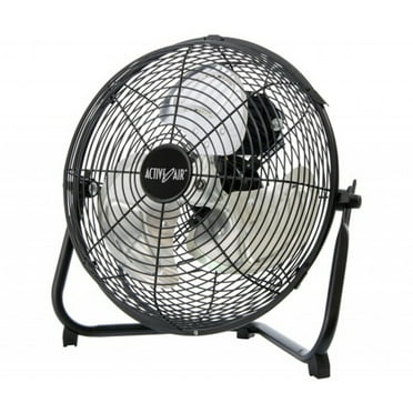 Vie Air Dual Function 18" Wall Mountable Floor Fan with 3 Speed ...
