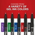 Sharpie S-Gel 4pk Gel Pens 0.5mm Fine Tip Black: Retractable, Contoured ...