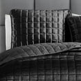 Riverbrook Home 3 Piece Quilt Set, Queen, Graphite, Lyndon, Polyfill ...