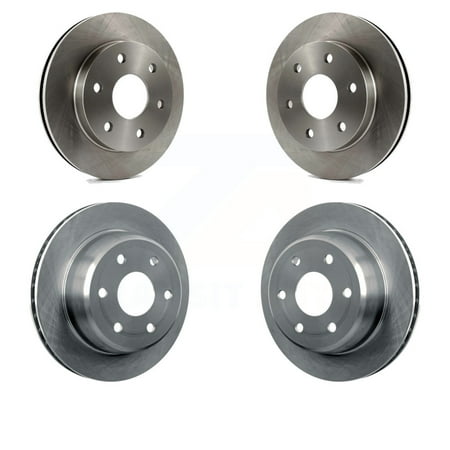 Front Rear Disc Brake Rotors Kit For Chevrolet Silverado 1500 GMC Tahoe ...