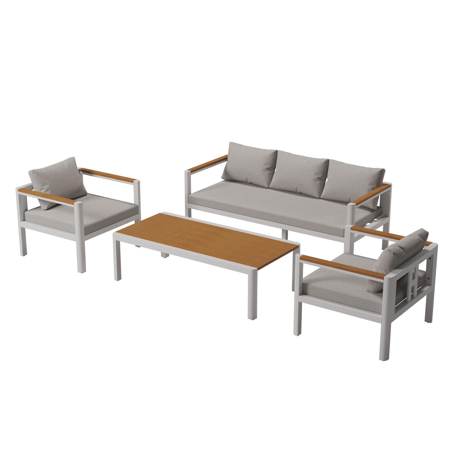Click here for Velago Patio Furniture Cannes Aluminum Patio Secti... prices