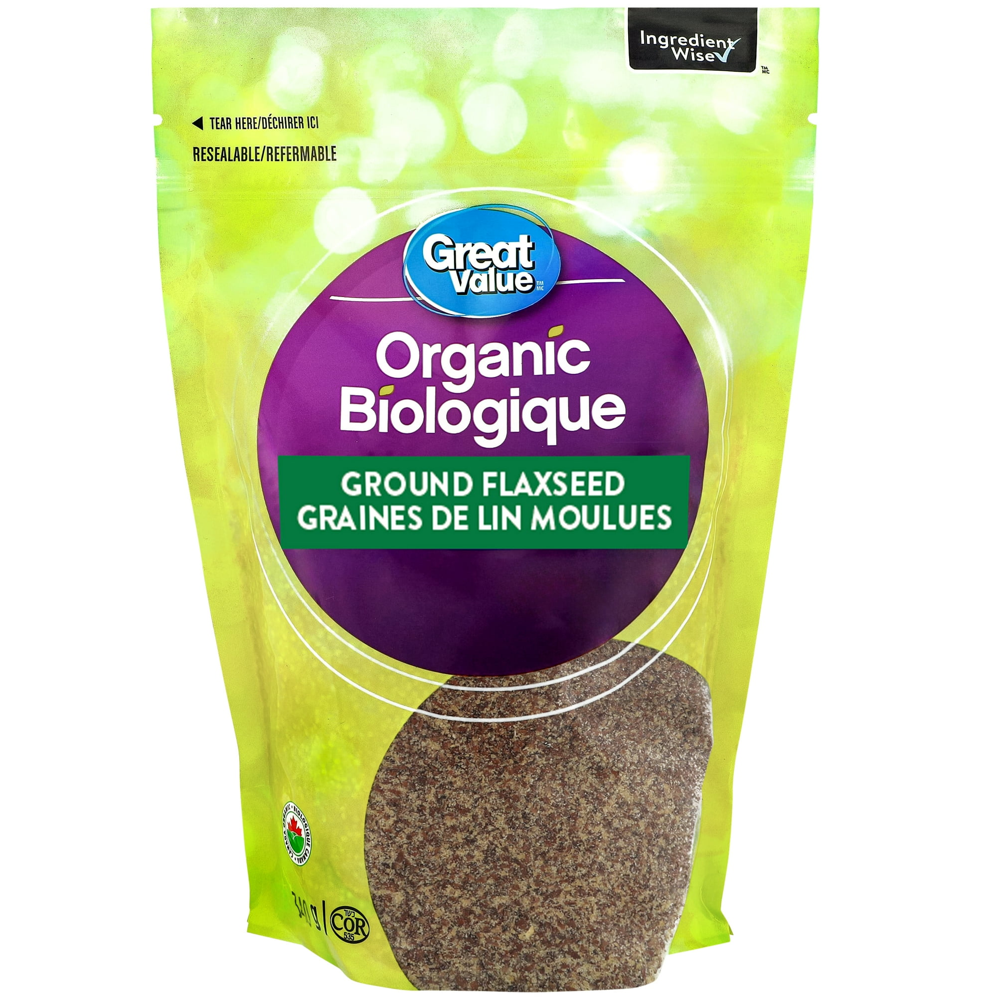 Click here for Great Value Organic Ground Flaxseed 340 G prices