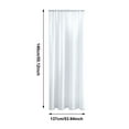 Home Decor Transparent White Curtains Elegant Transparent Curtains ...