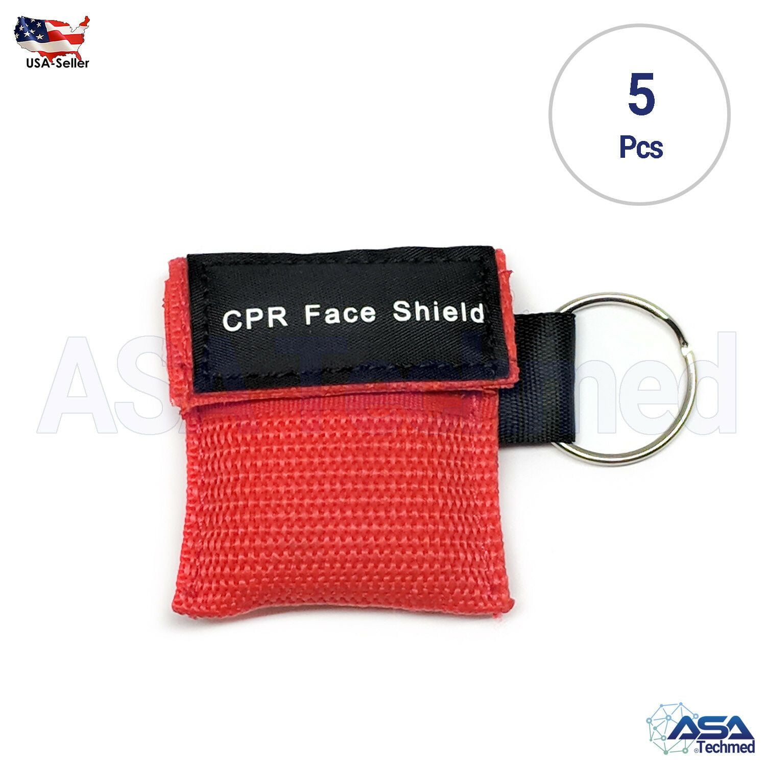 NEW CPR Face Mask Key Chain Kit - Face Shield Masks ( 10-pack ...