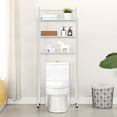 "MallBoo 3-Tier Over-The-Toilet Storage Rack - Easy to Assemble, 9.5 ...