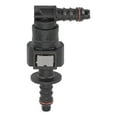 Fule Fuel Line Hose Coupler Quick Release Connect Connector 90 Deg ...