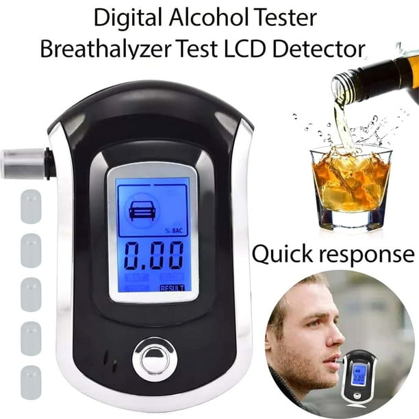 PENGXIANG Breathalyzer with 5 Mouthpieces Professional-Grade Accuracy ...