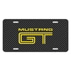 Ford Mustang 50 Years 3D Logo 12" x 4.25" European Look Black Half-Size ...