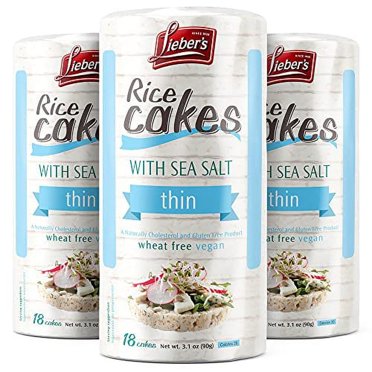 Paskesz Ultra-Thin Rice Cake Squares Salt Free, 4.9 OZ - Walmart.com