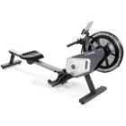 Gymax Folding Magnetic Rowing Machine W/Monitor Aluminum Rail 8 ...
