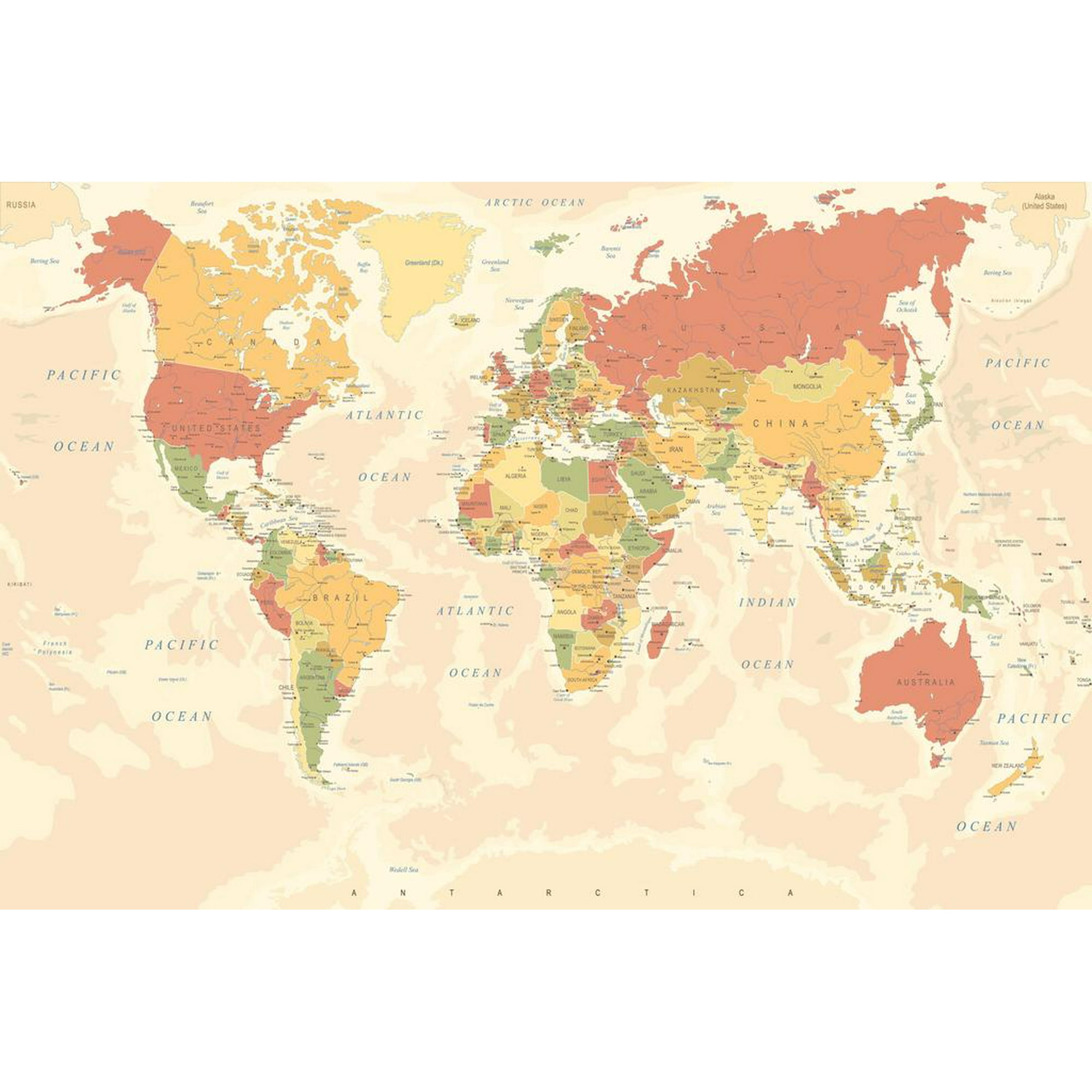 Cool World Map Wallpaper