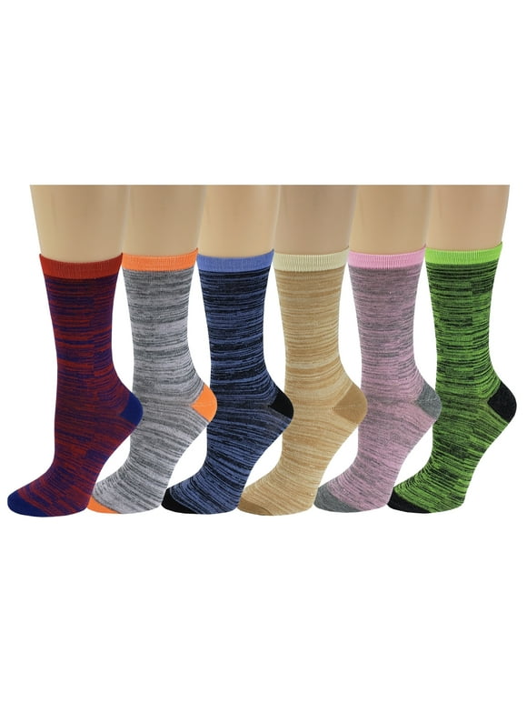 Womens Crew Socks in Womens Socks - Walmart.com