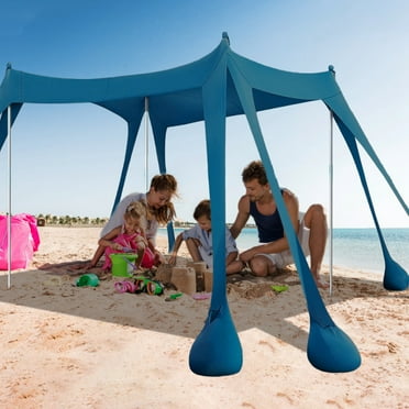 Old Bahama Bay Portable Beach Tent: Pop Up Shade Canopy Shelter ...