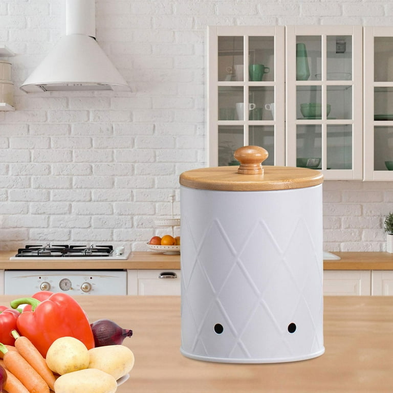 Rustic White Kitchen Metal Containers 30+ Stunning White Cabinets With