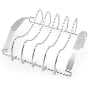 Weber 7648 Stainless Steel Rib Rack - Walmart.com