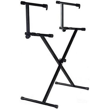 On-Stage KS7291 Pro Heavy-Duty Double-X ERGO-LOK?Keyboard Stand ...