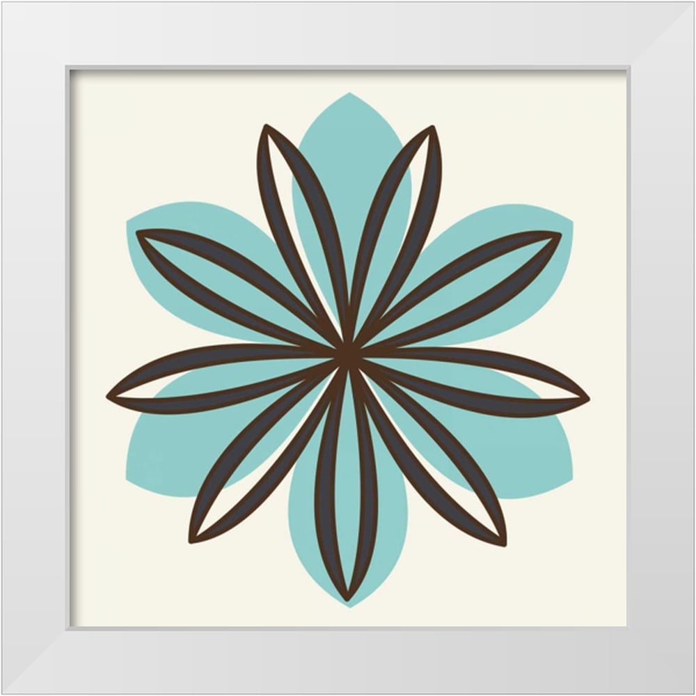 Robinson, Tamara 20x20 White Modern Wood Framed Museum Art Print Titled ...