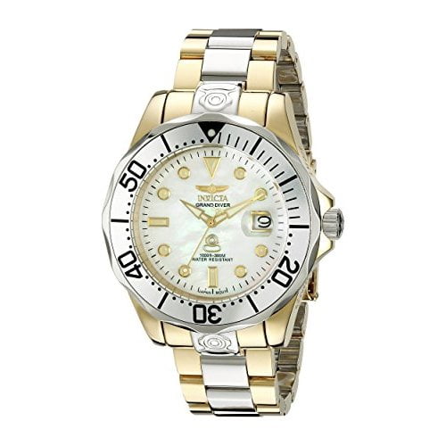 Invicta Men's 16035 Pro Diver Automatic 3 Hand White Dial Watch ...