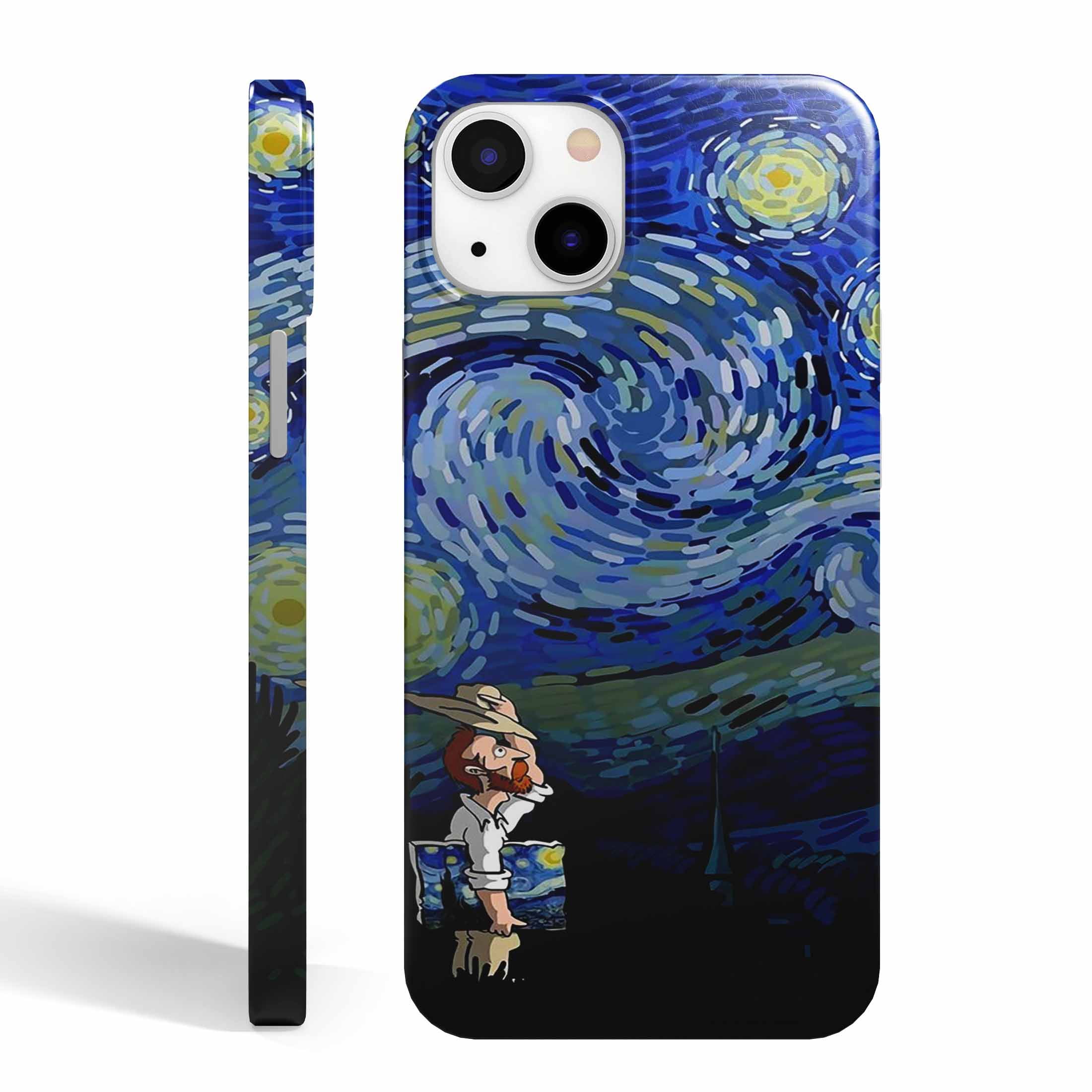 Tobelint Van Gogh Art Imagine Illustrations Case for iPhone 13, Starry ...