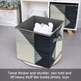 10.6in Folding Storage Box Solid Material Handle On Both Sides For Easy ...