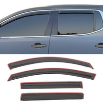 Ikon Motorsports Window Visors Fits 2019-2025 Lexus ES250 ES300h ES350 ...