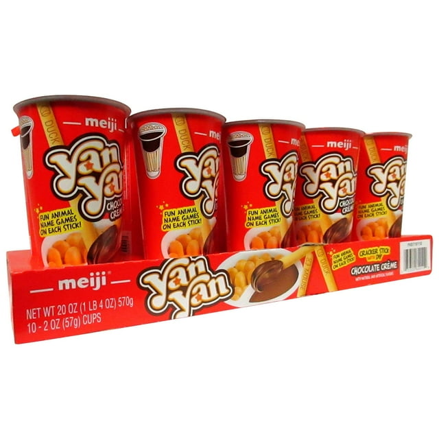 Meiji Yan Yan Chocolate Cream Snack 2 oz., 10 pk. - Samsclub.com