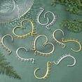 36pcs 3 Colors Dangling Ear Cuff Blanks Gold Silver Retro Ear Crawler 7 ...