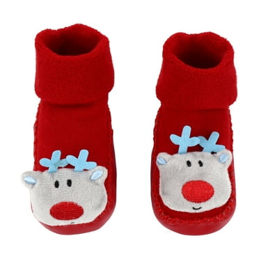Cozylook Cute Animal Slipper Socks for Toddler Kids Girls Women – Fuzzy Fluffy Sherpa Lined, Non ...