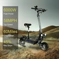 "Goobee ZO01Pro City Adult Commuter Electric Scooter, Dual Motor 60V ...