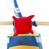 Boat Rocker Toy-Kids Ride On Soft Fabric Covered Wooden Rocking Ship ...
