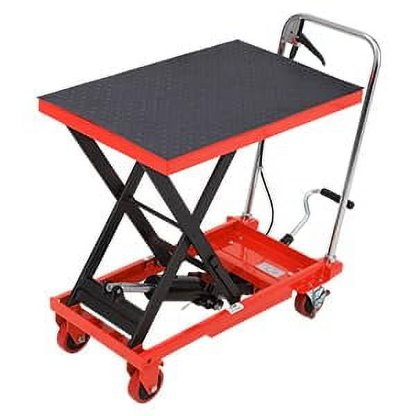 Click here for Tropow 500lbs Hydraulic Lift Table Cart - 28.5 Lif... prices
