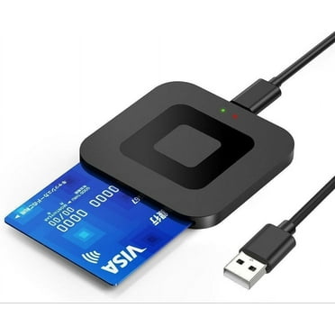 CAC Card Reader, USB C DOD Military Smart Card Reader Fits for Windows ...