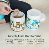 ALOHA Plant Based Protein Powder, Chocolate, 18g Protein, 1.2lb, 19oz ...