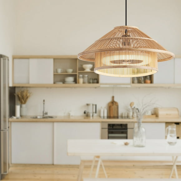 Bamboo Ceiling Fans Lights