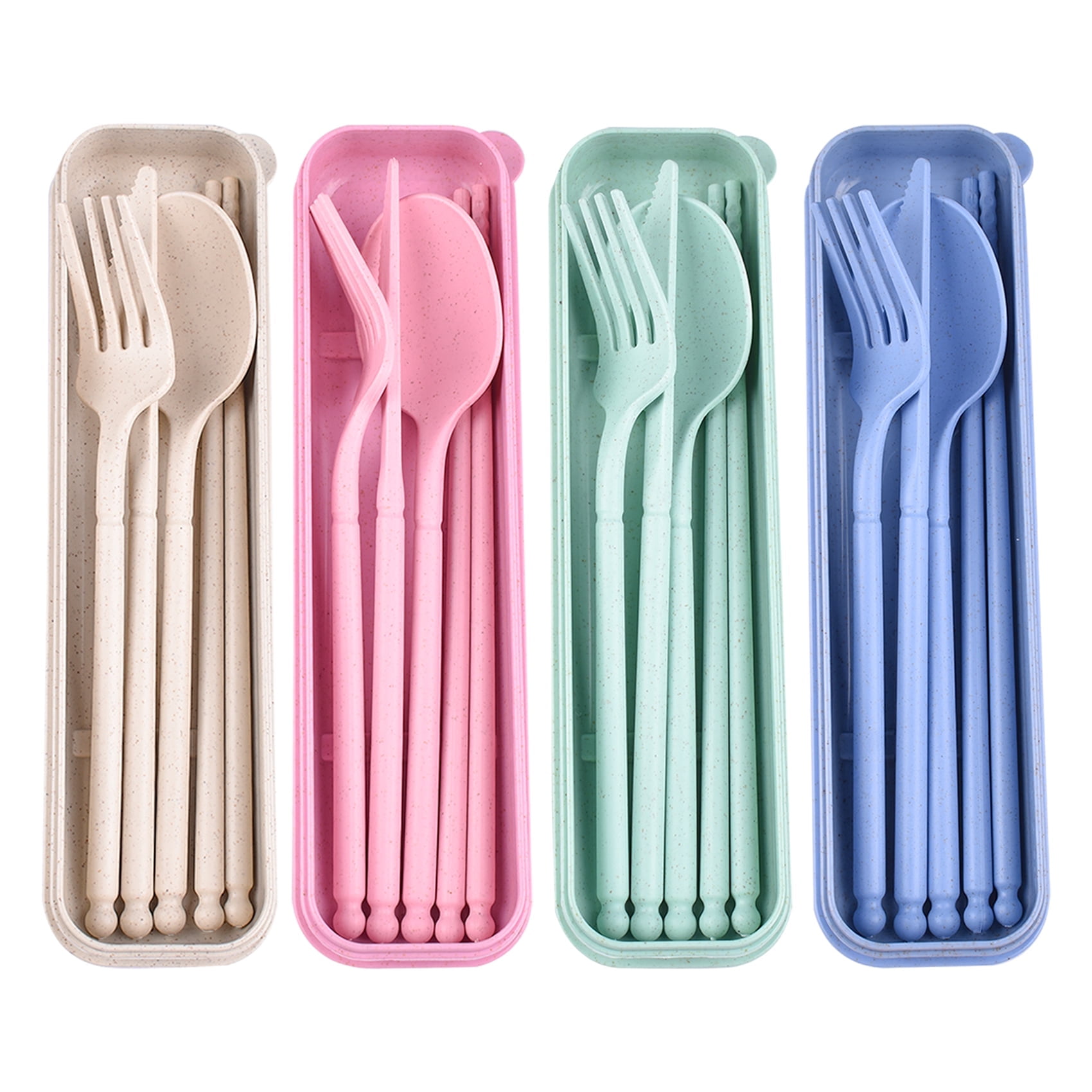 Click here for Zlzlcfze Camping Utensil Set  Reusable Utensils Se... prices