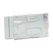 SICURIX Color-coded Vinyl Vertical Badge Holder, Box of 50 - Walmart.com