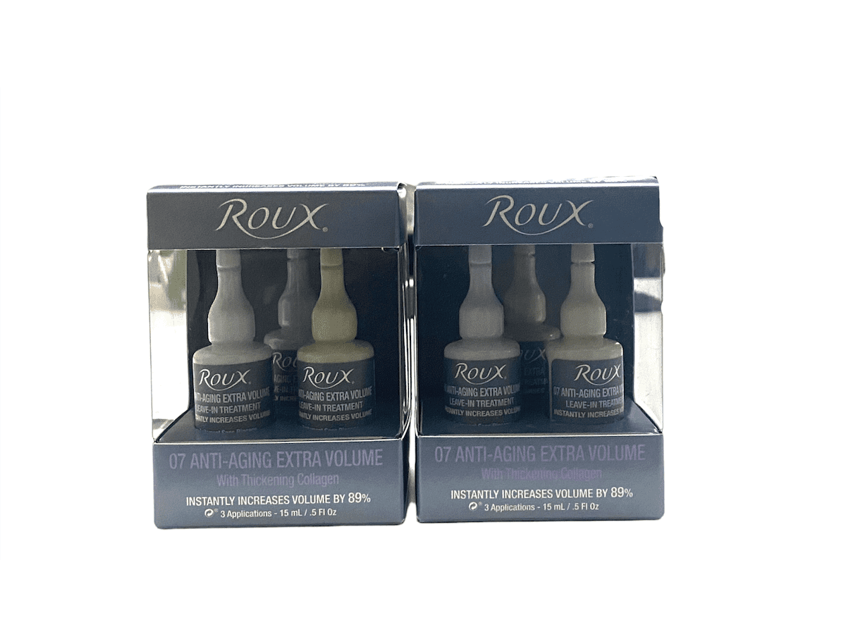 Roux 07 Anti-Aging Extra Volume Leave-In Treatment 3-Pack (Pack of 2 ...