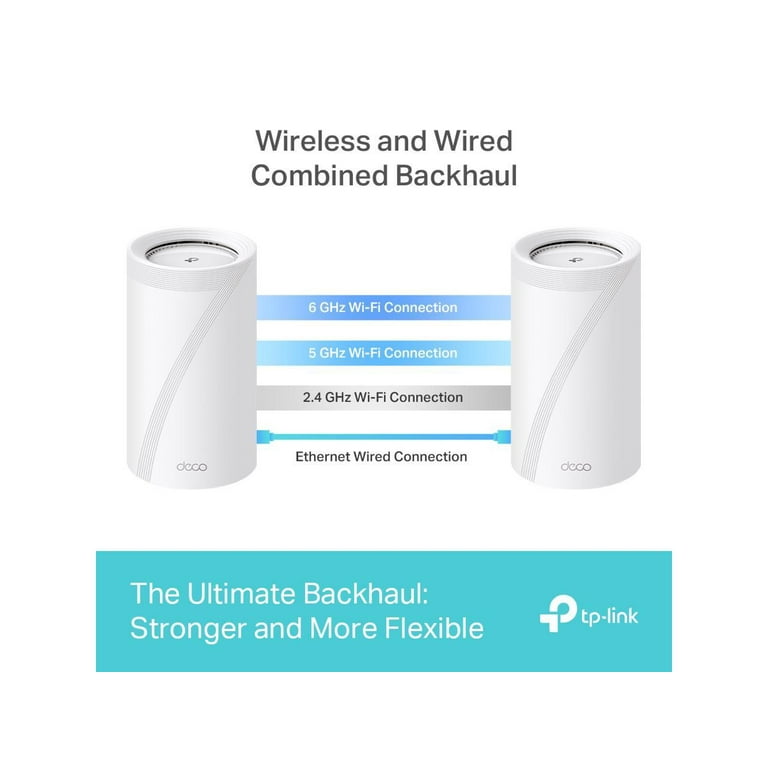 TP-Link Deco BE85 Tri-Band WiFi 7 Mesh Router - Walmart.com TP-Link Deco BE85 Tri-Band WiFi 7 Mesh Router - Walmart.com