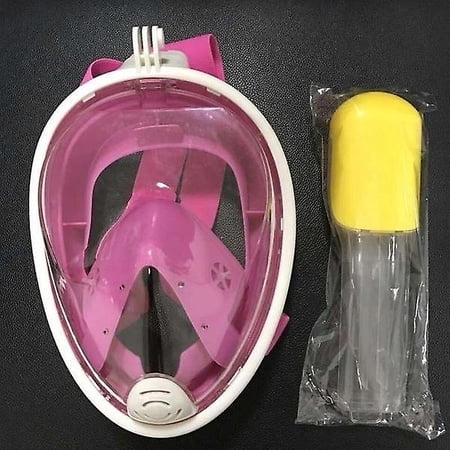 Anti-fog Summer Swimming Full Face Mask Surface Diving Snorkel Scuba ...